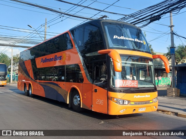 Pullman Bus 296 em Estación Central por Benjamín Tomás Lazo Acuña - ID ...