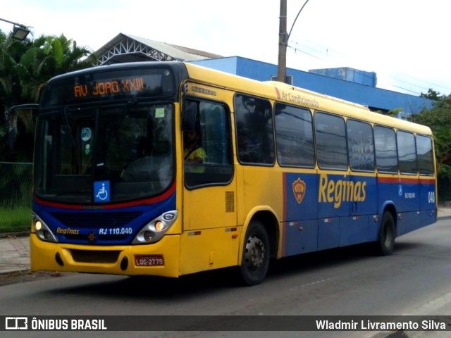 Auto Viação Reginas RJ 110.040 em Rio de Janeiro por Wladmir Livramento ...