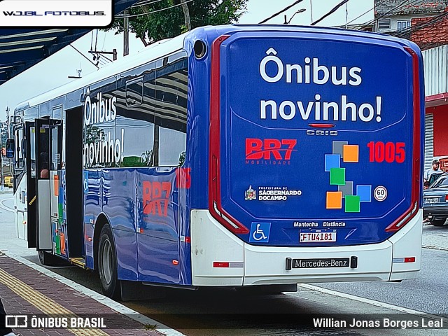 BR7 Mobilidade 1005 em São Bernardo do Campo por Willian Jonas Borges ...