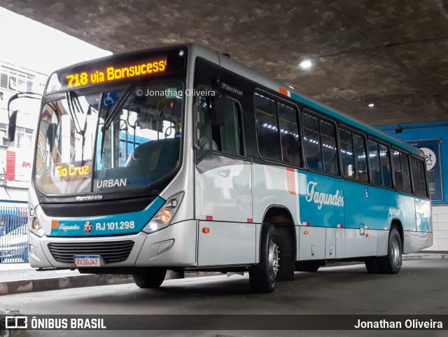 Auto Ônibus Fagundes RJ 101.298 em São Gonçalo por Jonathan Oliveira ...