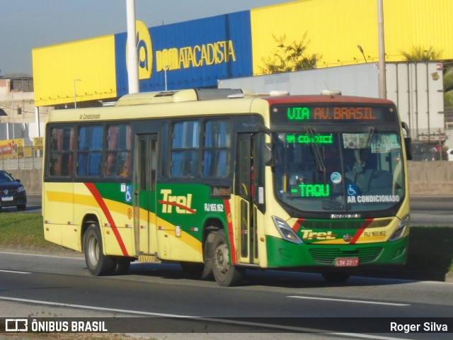 TREL - Transturismo Rei RJ 165.162 em Duque de Caxias por Roger Silva ...