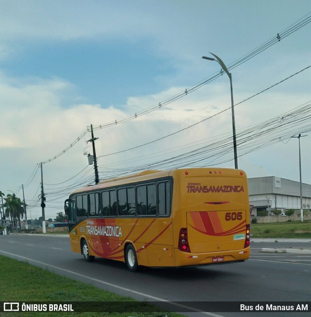 Transamazônica 606 em Manaus por Bus de Manaus AM - ID:11559395 ...