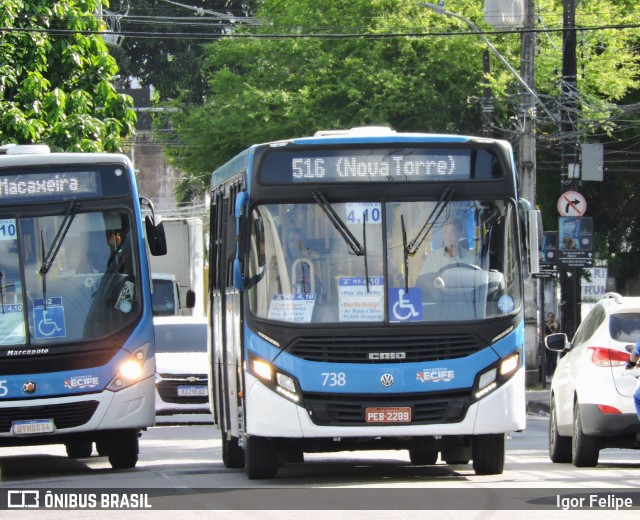 Consórcio Recife 738 em Recife por Igor Felipe - ID:11514354 - Ônibus ...