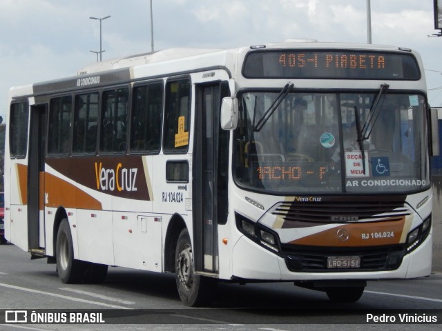 Auto Ônibus Vera Cruz RJ 104.024 em Duque de Caxias por Pedro Vinicius ...