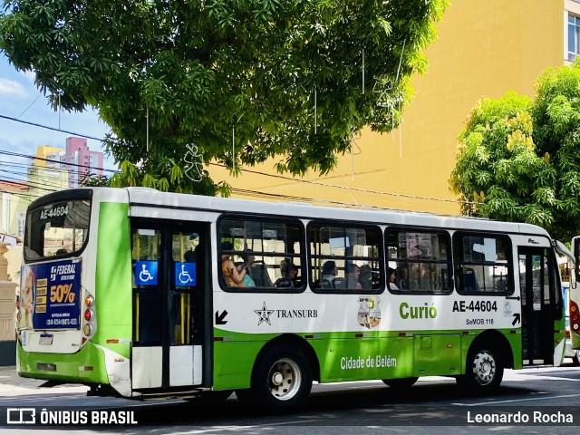 Transurb AE-44604 em Belém por Leonardo Rocha - ID:11623772 - Ônibus Brasil