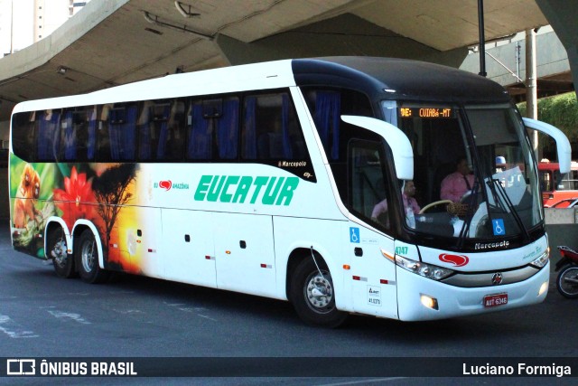 Eucatur - Empresa União Cascavel de Transportes e Turismo 4747 em Belo ...