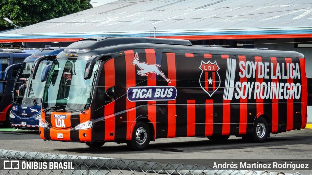 Tica Bus Transportes Internacionales Centroamericanos 129 em La Uruca ...