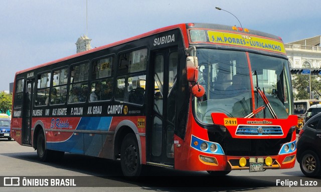 El Rapido S.A. 78 em Lima por Felipe Lazo - ID:11652231 - Ônibus Brasil