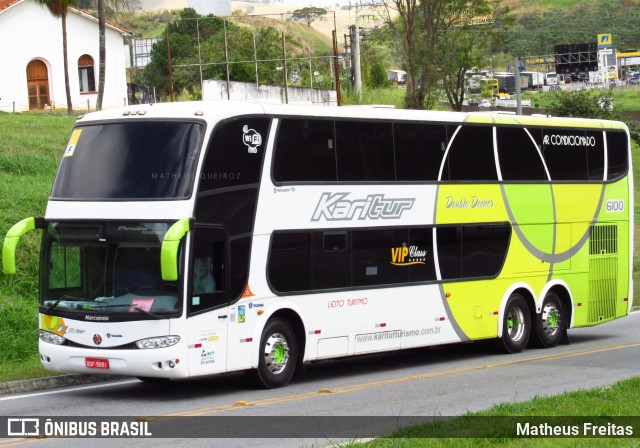 Karitur 6100 em Aparecida por Matheus Freitas - ID:11602057 - Ônibus Brasil
