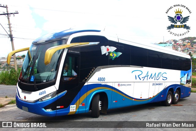Ramos Turismo 4800 em Contagem por Rafael Wan Der Maas - ID:11669539 - Ônibus Brasil