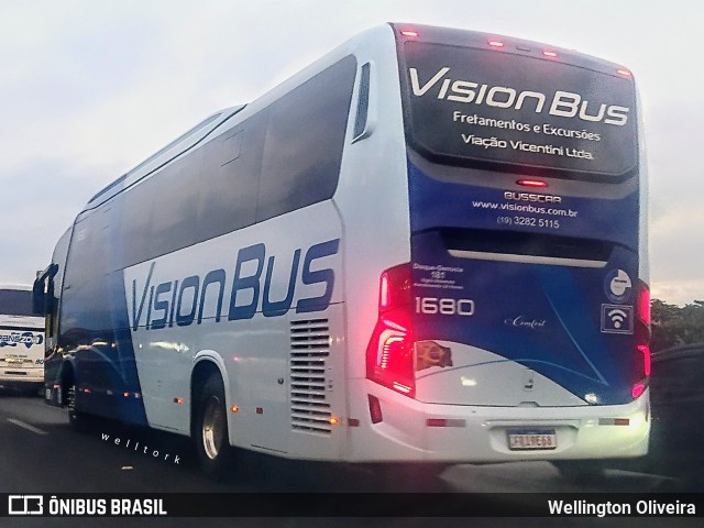 Vision Bus - Viação Vicentini 1680 em Campinas por Wellington Oliveira ...