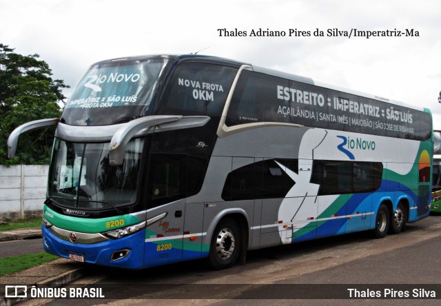Rio Novo Transportes e Turismo 8200 em Imperatriz por Thales Pires ...