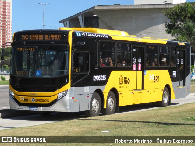 Mobi Rio E903025 em Rio de Janeiro por Roberto Marinho - Ônibus ...