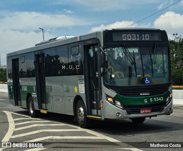 Move 5 5342 em São Paulo por Matheus Costa - ID:10917039 - Ônibus Brasil