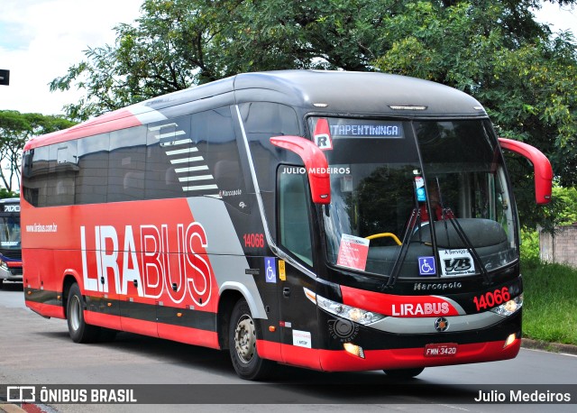 Lirabus 14066 em Campinas por Julio Medeiros - ID:10988301 - Ônibus Brasil