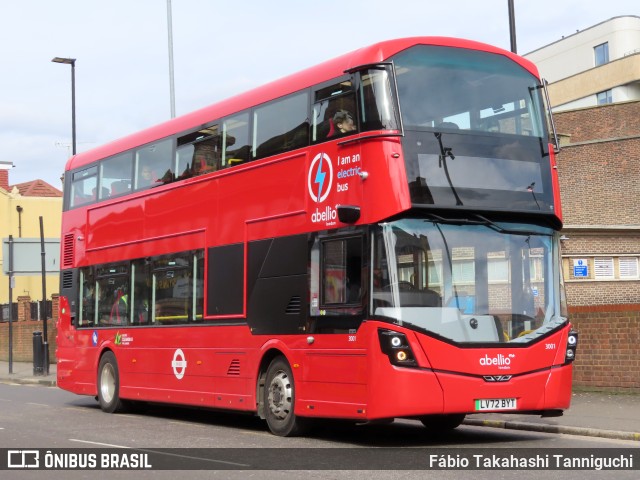 Abellio London Bus Company 3001 em London por Fábio Takahashi ...