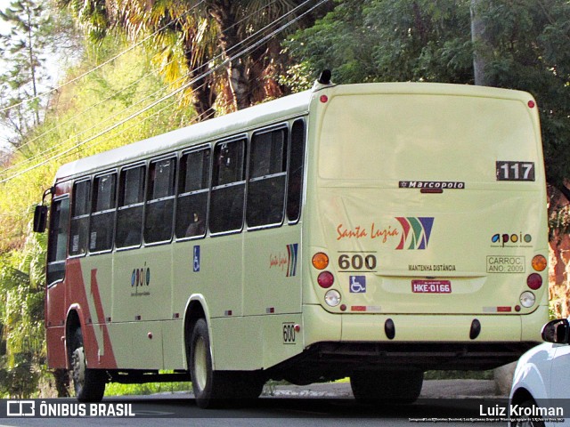 VSLL - Viação Santa Luzia 600 em Juiz de Fora por Luiz Krolman - ID ...