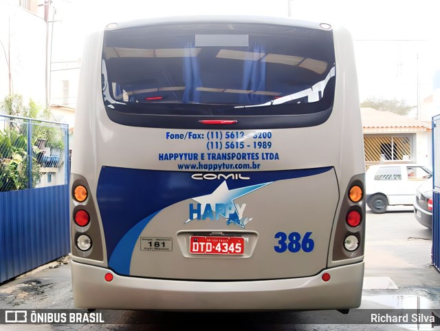 Happy Tur 386 em São Paulo por Richard Silva - ID:10932801 - Ônibus Brasil