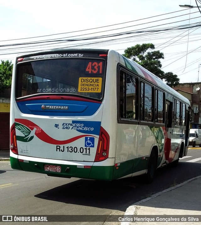 Expresso São Francisco RJ 130.011 em Mesquita por Carlos Henrique ...