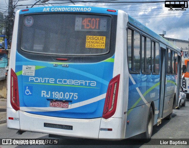 Viação Ponte Coberta RJ 190.075 em Nova Iguaçu por Lior Baptista - ID ...