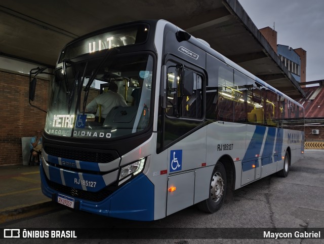 Viação Mauá RJ 185.127 em Niterói por Maycon Gabriel - ID:11061903 ...