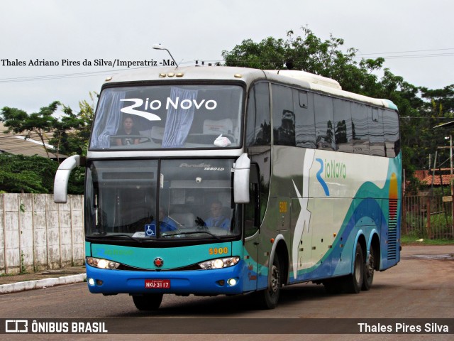 Rio Novo Transportes e Turismo 5900 em Imperatriz por Thales Pires ...