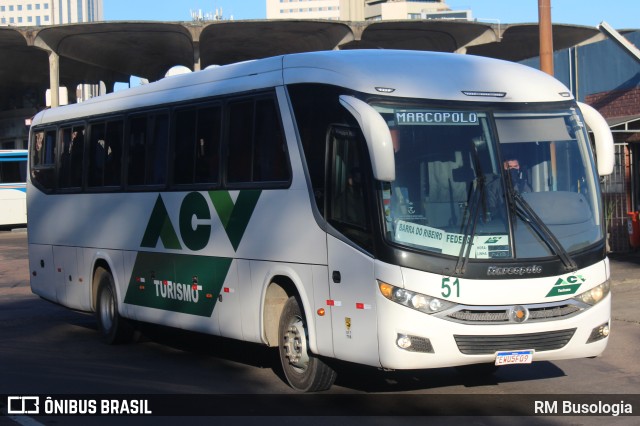 ACV Turismo 51 em Porto Alegre por RM Busologia - ID:11129637 - Ônibus ...