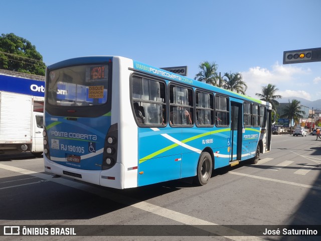 Viação Ponte Coberta RJ 190.105 em Itaguaí por José Saturnino - ID ...