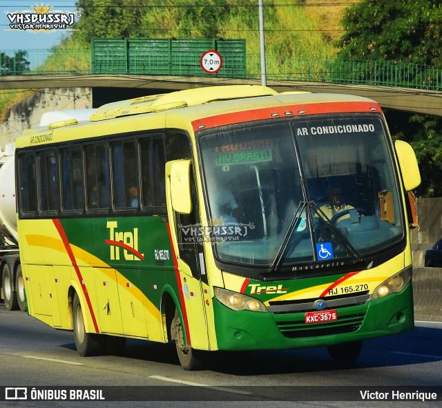 TREL - Transturismo Rei RJ 165.270 em Duque de Caxias por Victor ...