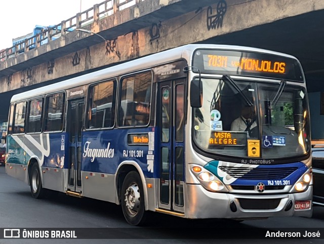 Auto Ônibus Fagundes RJ 101.301 em São Gonçalo por Anderson José - ID ...