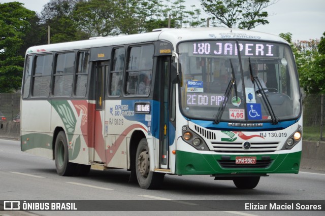 Expresso São Francisco RJ 130.019 em Nova Iguaçu por Eliziar Maciel ...