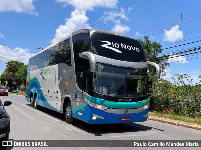 Rio Novo Transportes e Turismo 7100 em Cuiabá por Paulo Camillo Mendes ...