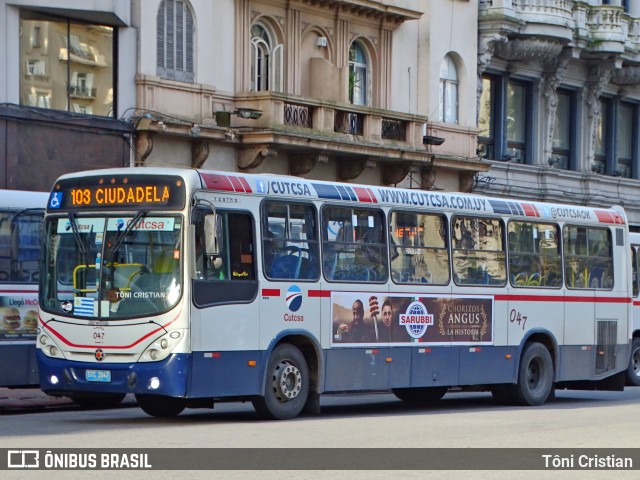 CUTCSA - Companhia Uruguaia de Transporte Coletivo 047 em Montevideo ...