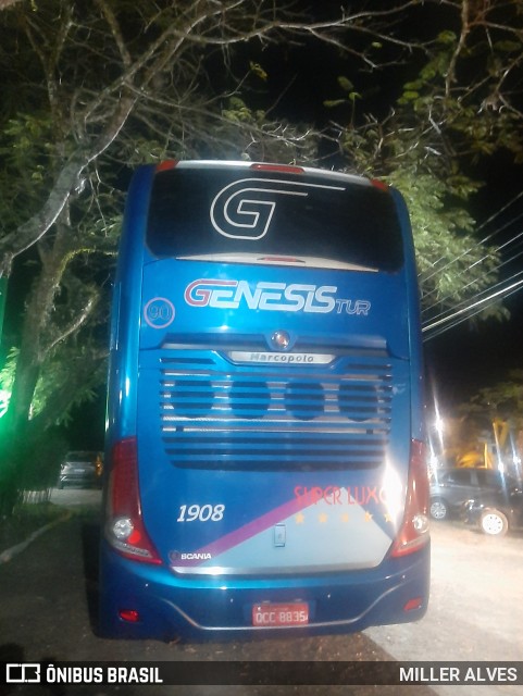 LP Gênesis Bus 1908 em Ubatuba por MILLER ALVES - ID:11272752 - Ônibus Brasil