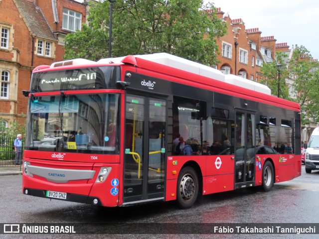 Abellio London Bus Company 1504 em London por Fábio Takahashi ...