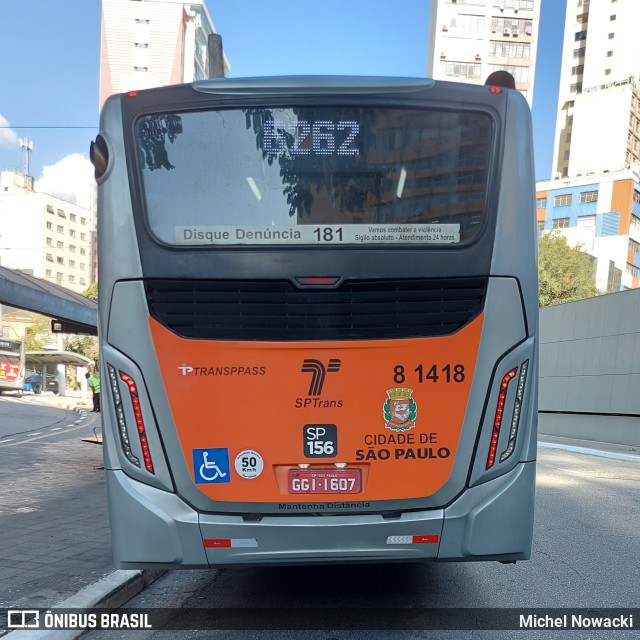TRANSPPASS - Transporte de Passageiros 8 1418 em São Paulo por Michel ...