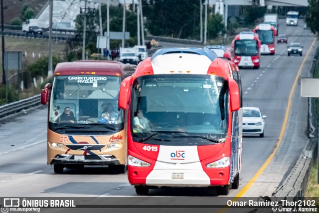 ABC - Autobuses de La Baja California 4015 em Huehuetoca por Omar ...