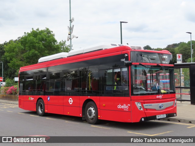 Abellio London Bus Company 1543 em Croydon por Fábio Takahashi ...
