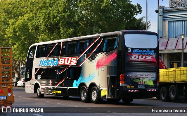 Flecha Bus 9931 em Ciudad Autónoma de Buenos Aires por Francisco Ivano ...