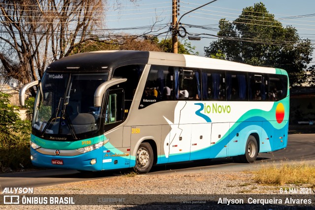 Rio Novo Transportes e Turismo 3150 em Cuiabá por Allyson Cerqueira ...