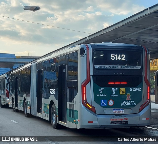 Via Sudeste Transportes S.A. 52942 em São Paulo por Carlos Alberto ...