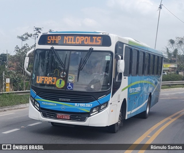 Viação Ponte Coberta RJ 190.087 em Seropédica por Rômulo Santos - ID ...