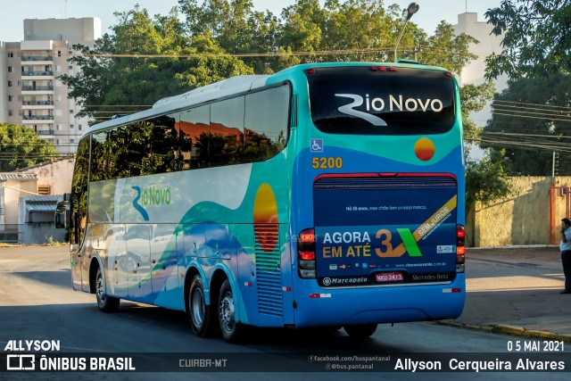 Rio Novo Transportes e Turismo 5200 em Cuiabá por Allyson Cerqueira ...