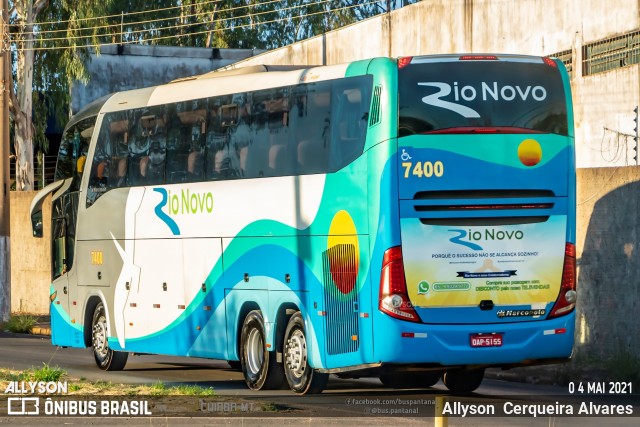 Rio Novo Transportes e Turismo 7400 em Cuiabá por Allyson Cerqueira ...
