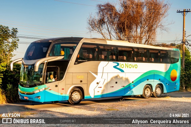 Rio Novo Transportes e Turismo 7400 em Cuiabá por Allyson Cerqueira ...